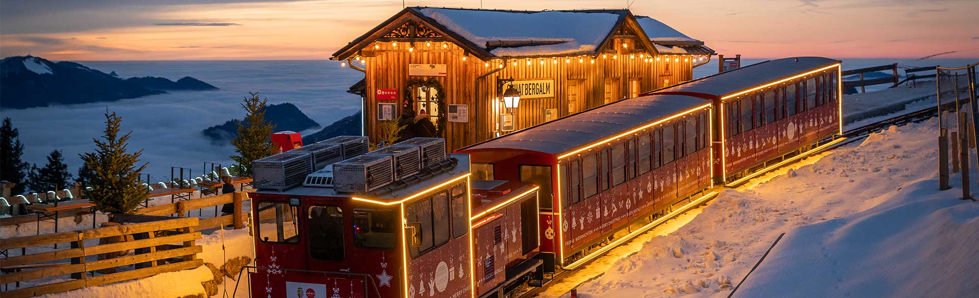 Schafberg cog railway in St. Wolfgang - SchafbergBahn